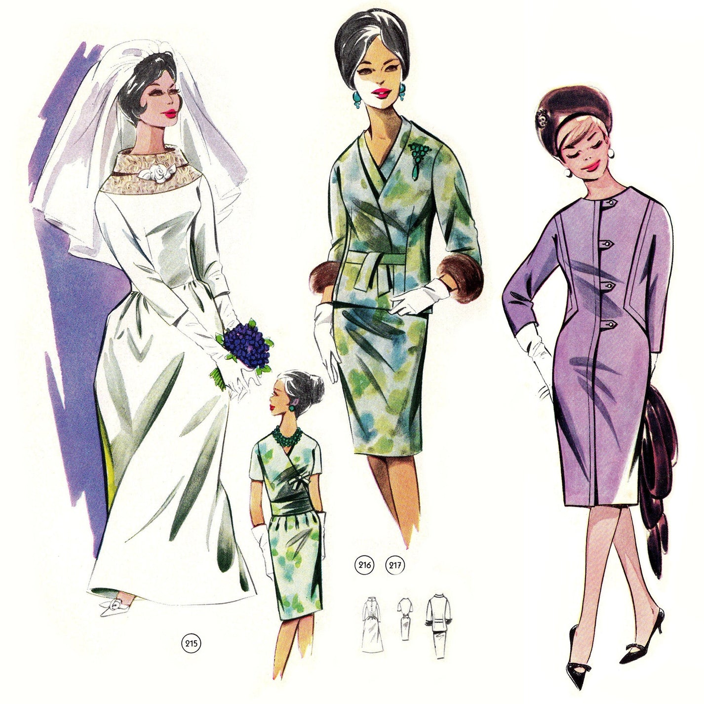 Vintage 1960s German Sewing Pattern Drafting Book – Day17Vintage